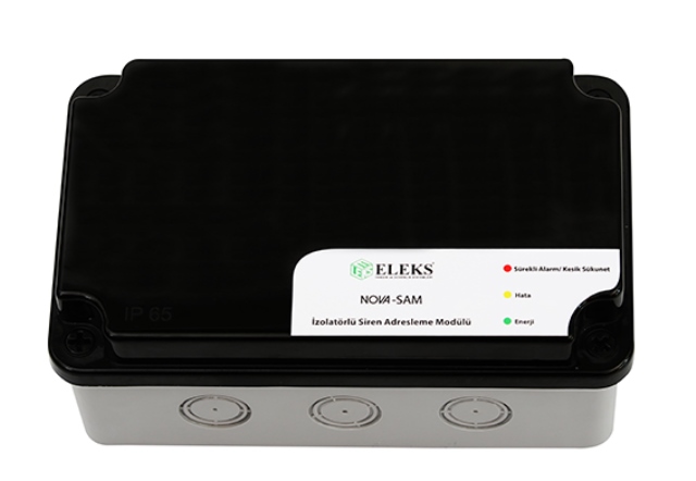 NOVA-SAM Monitorable Sounder Module with Isolator | Eleks Fire and ...